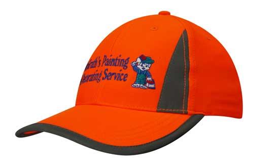 Luminescent Safety Cap with Reflective Inserts and Trim – Faster ...