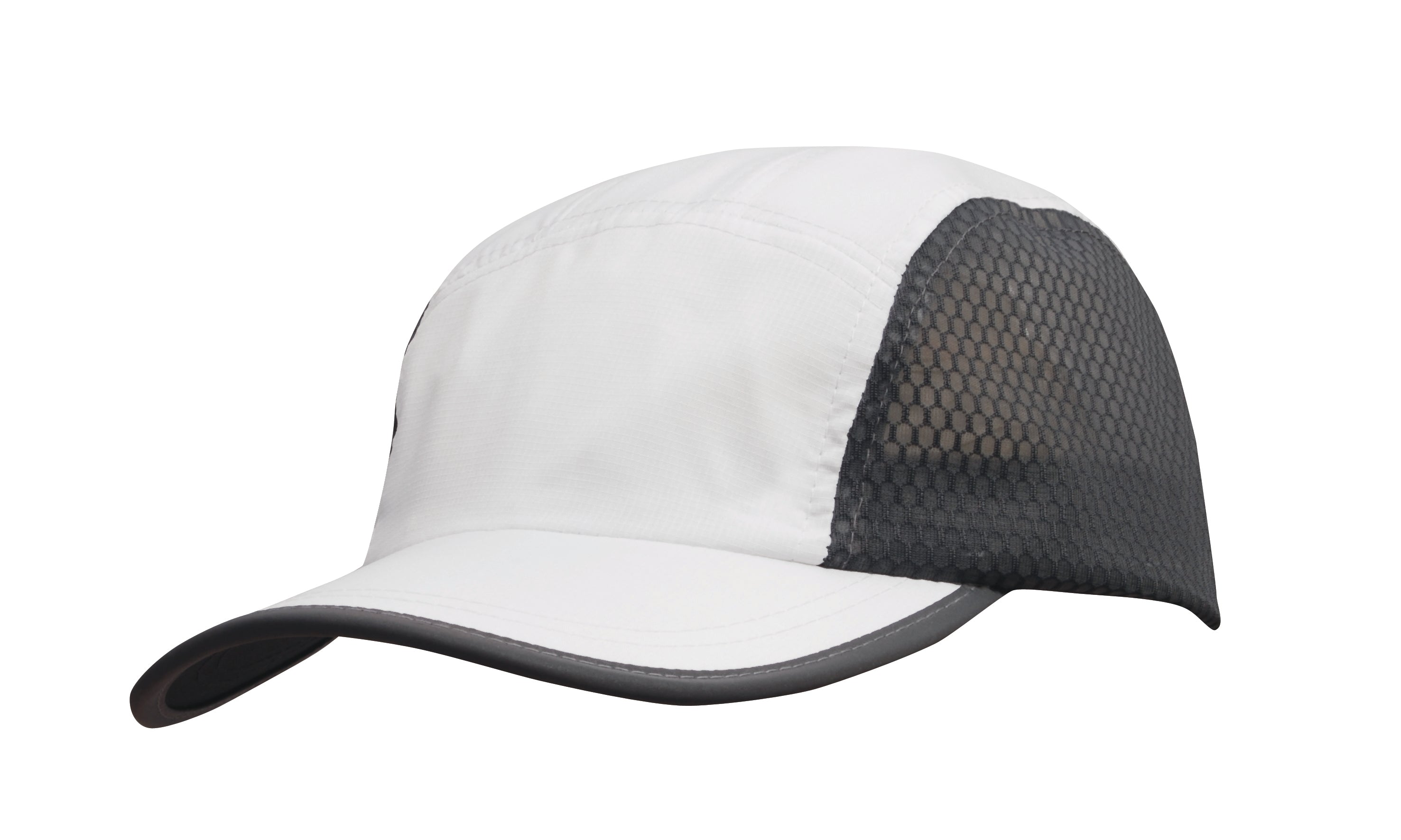 Sports Rip Stop Cap with Mesh Side Panels – Faster Workwear and Design