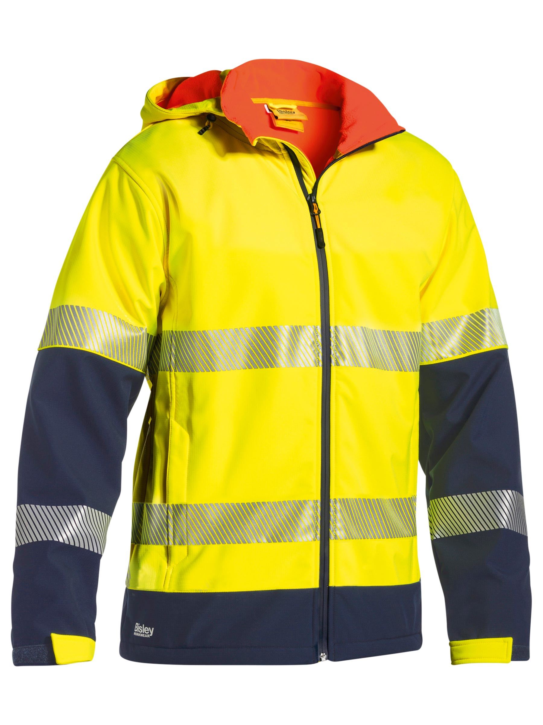 Taped Hi Vis Ripstop Bonded Fleece Jacket – Faster Workwear and Design