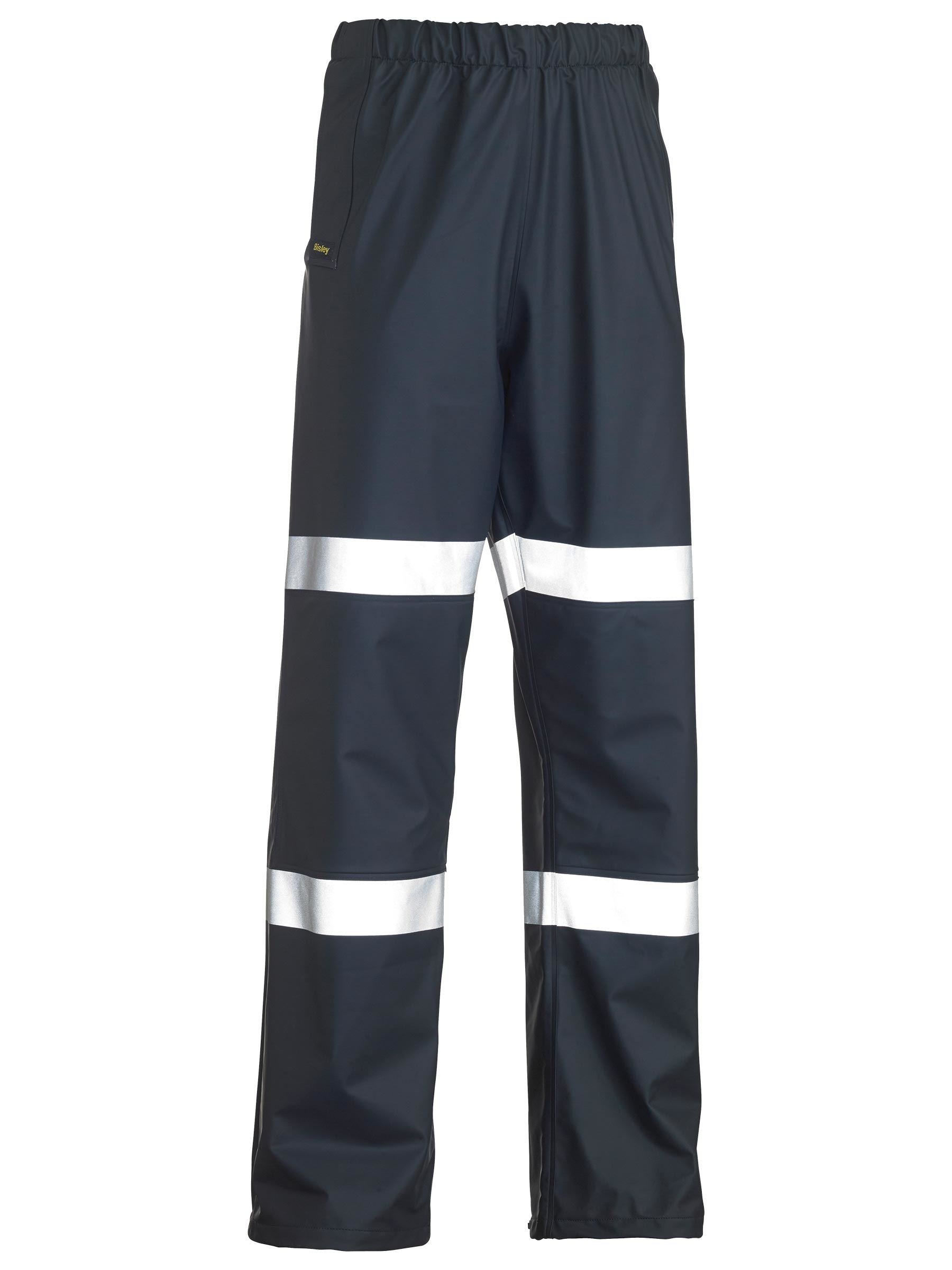 Taped Stretch PU Rain Pants – Faster Workwear and Design