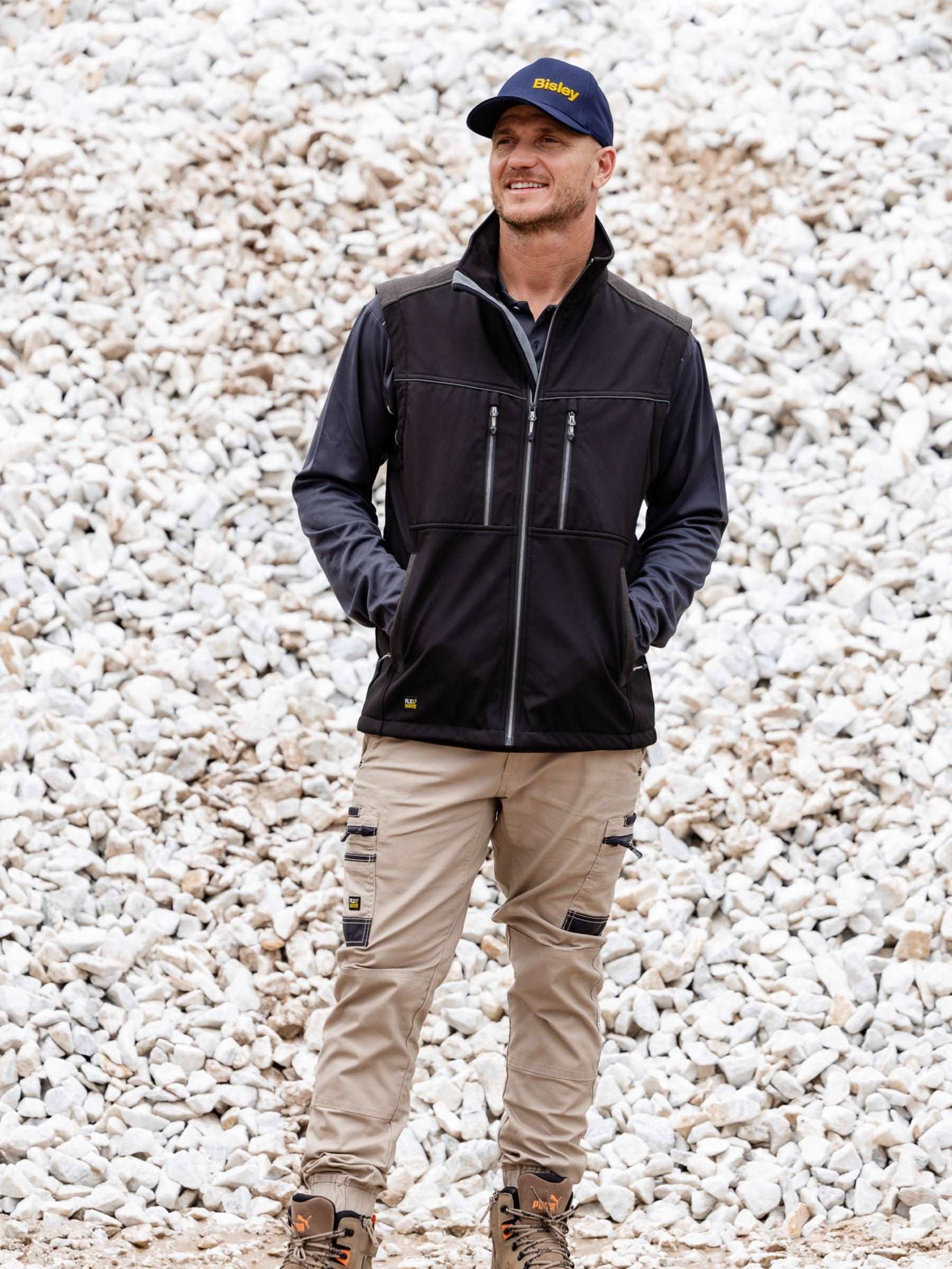 Flx & Move™ Soft Shell Vest – Faster Workwear and Design