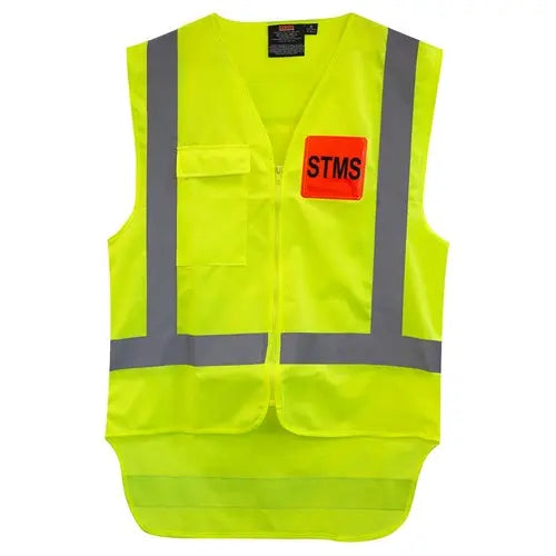 VEST STMS TTMC -W17 HI VIS VEST at Faster Workwear and Design